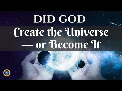 “Did God Create the Universe —or Become It?” - Ananda India